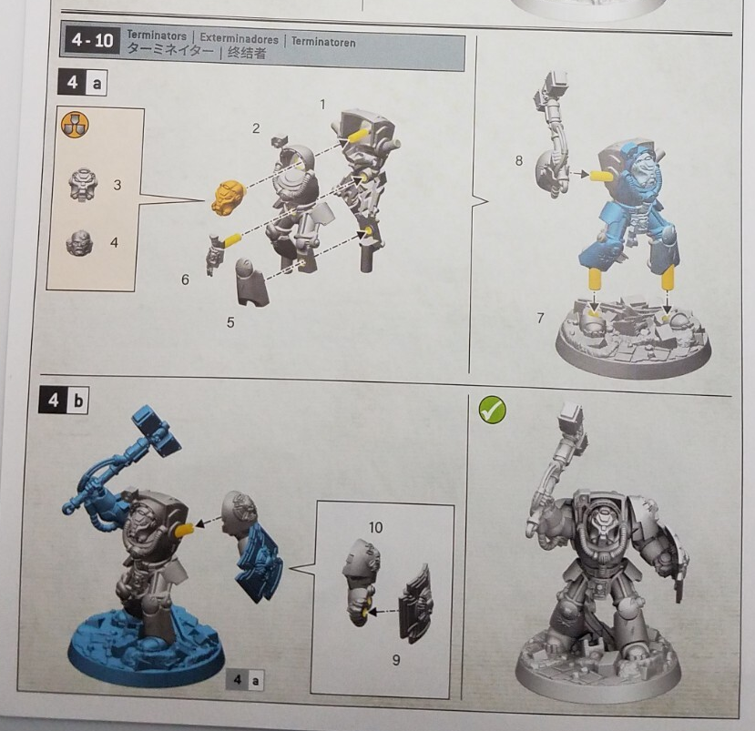 Warhammer 40K Space Marines - Heroes of the First Company *Assault ...