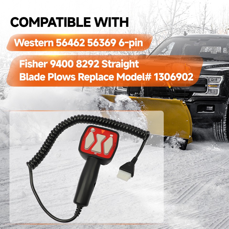 Hand Held Controller For Western 56462 Fisher 9400 8292 Straight Blade ...