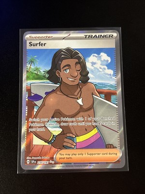 Pokemon TCG Surging Sparks Presale Full Art Surfer 235/191 NM | eBay
