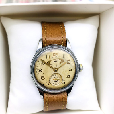 ☄️ Rare wrist watch Saturn USSR ChChZ Vintage 17 j Soviet Service 🛠 ...