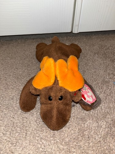 Ty 1993 Beanie Baby - Chocolate the Moose - Very Rare - 1 of Original 9 ...
