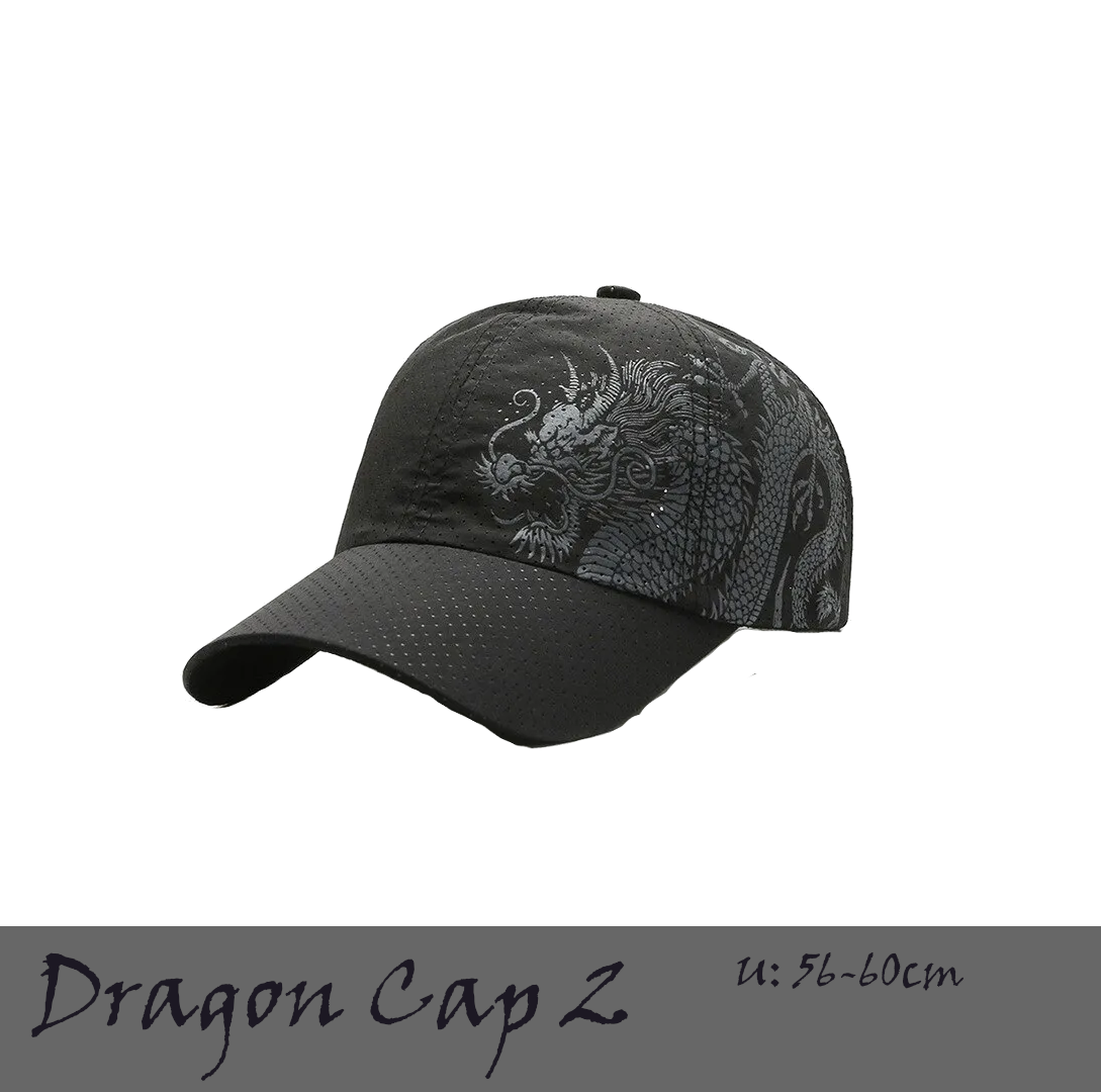 Unisex Dragon Cap Drache Hip Hop chinesisch Baseball Cap Hat Mütze ...