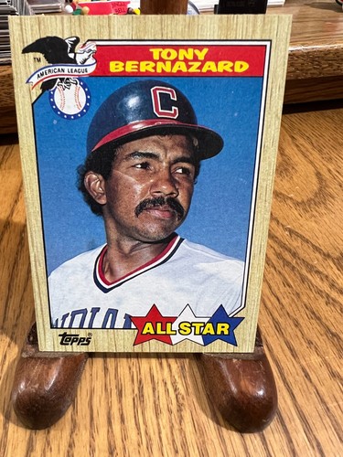 1987 Topps Card #607 Tony Bernazard All-Star Cleveland Indians | eBay