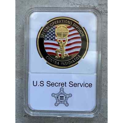 United States Secret Service Counter Sniper Team Challenge Coin With ...