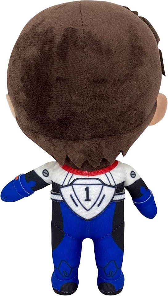 Evangelion 3.0+1.0 Thrice Upon a Time Shinji Ikari Plugsuit Plush 8 ...