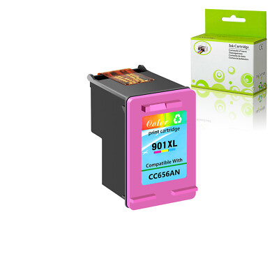 Compatible with HP 901XL OfficeJet G510a G510g J4550 1PK Color Ink ...