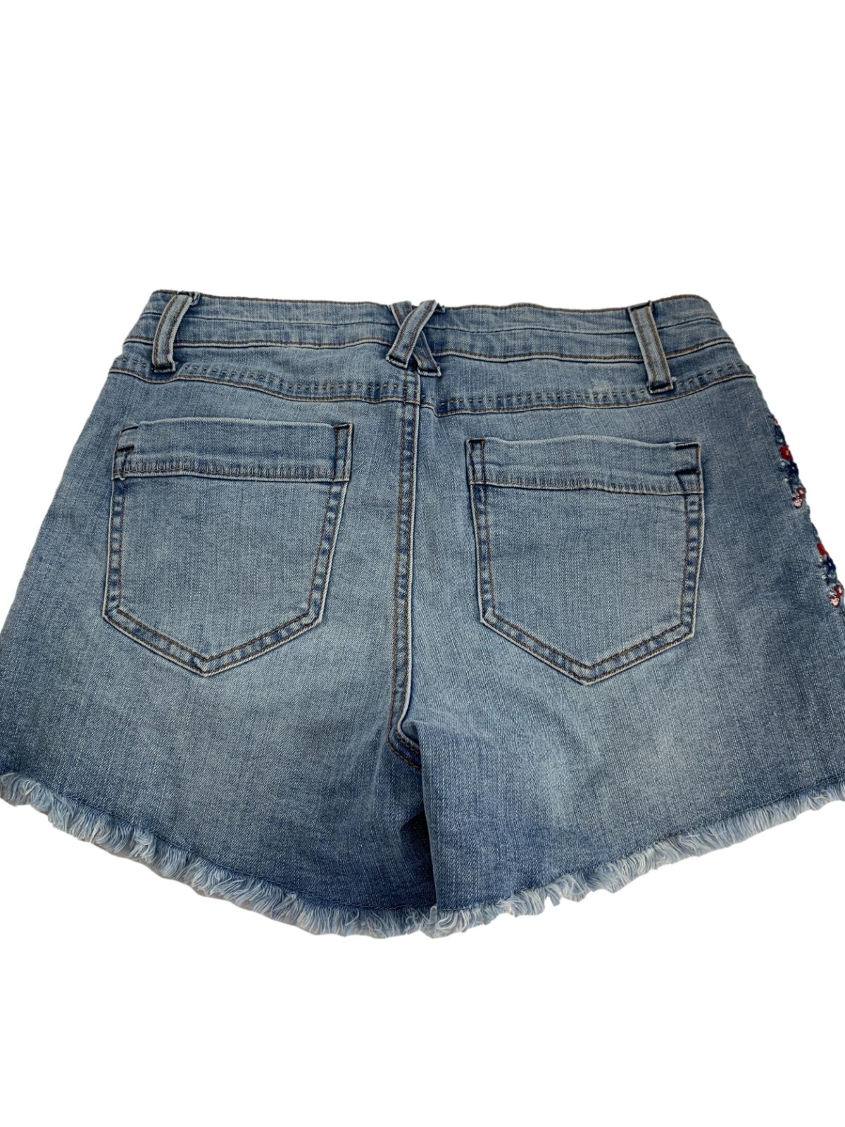 Harper Womens Short Shorts Size 27 Denim Embroidered … - Gem