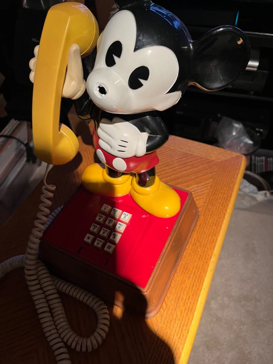 Vintage Mickey Mouse Phone 1976