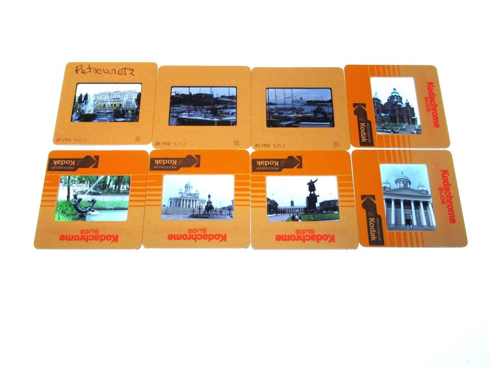 VINTAGE HUGE LOT OF HOMEMADE TRAVEL PHOTO SLIDES IN CAROUSELS ...