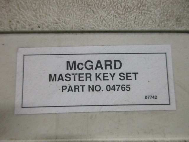 McGard 04765 Wheel Hub Lock Master Key Set for sale online | eBay
