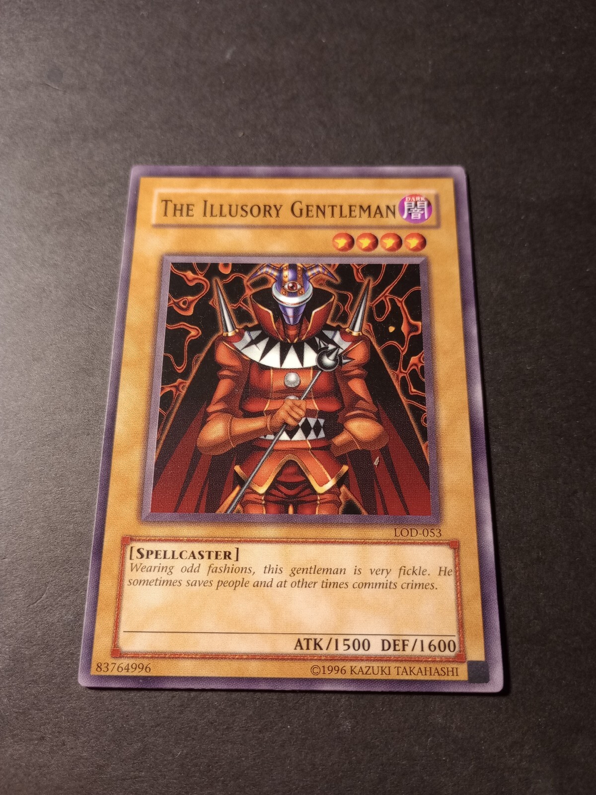 Yu-Gi-Oh! The Illusory Gentleman Common Card LOD-053 LP | eBay