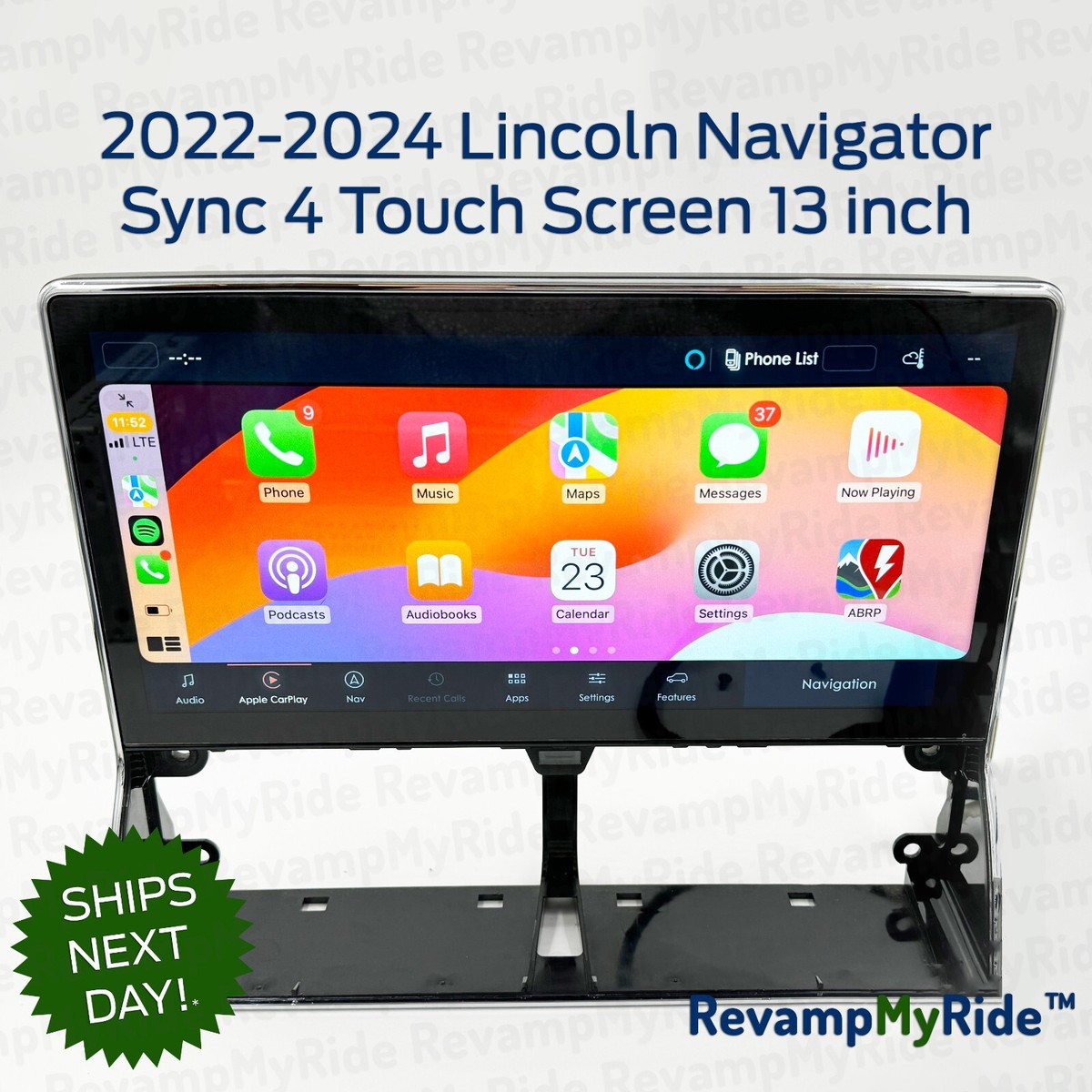 Lincoln Navigator Screen Not Working
