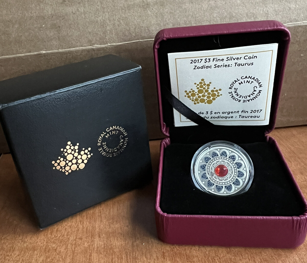SALE 2017 Canada $3 Fine Silver Coin - Zodiac Series - Taurus | eBay