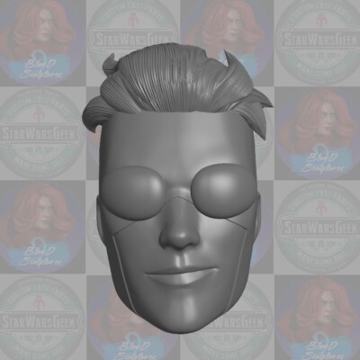 Invincible Mark Grayson custom head for Marvel Legends & other action ...