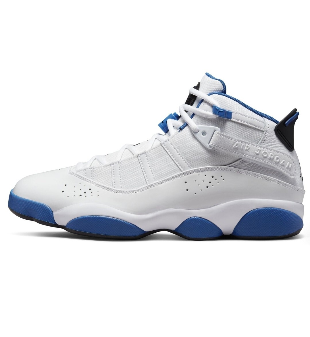 Jordan 6 Rings 322992-114 White Black Dark Marina Blue Men's Size 11 | eBay