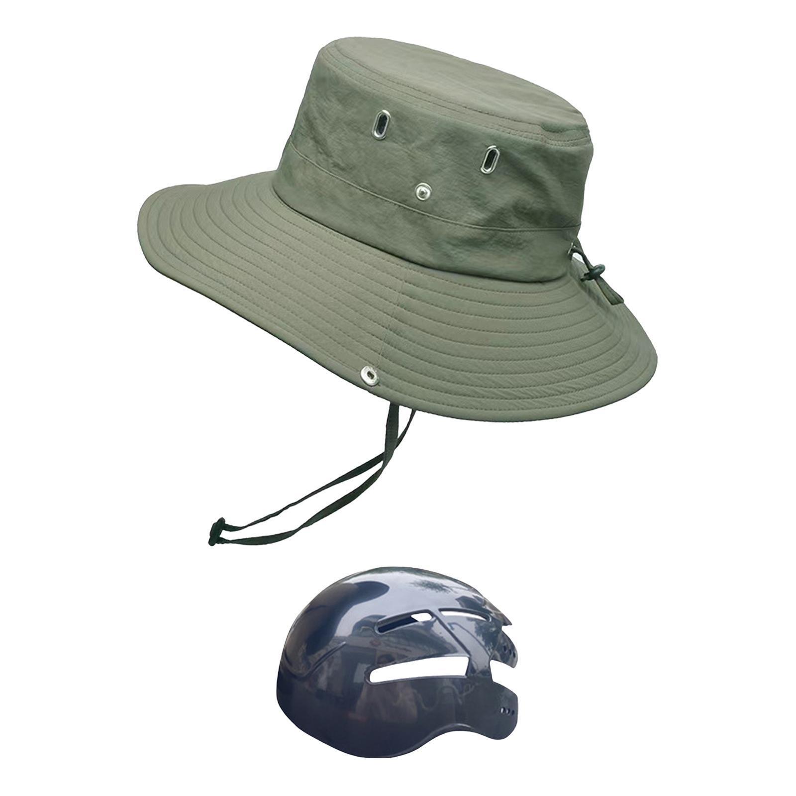 Bucket Hat with Strings with Bump Hat Insert Breathable Lightweight ...