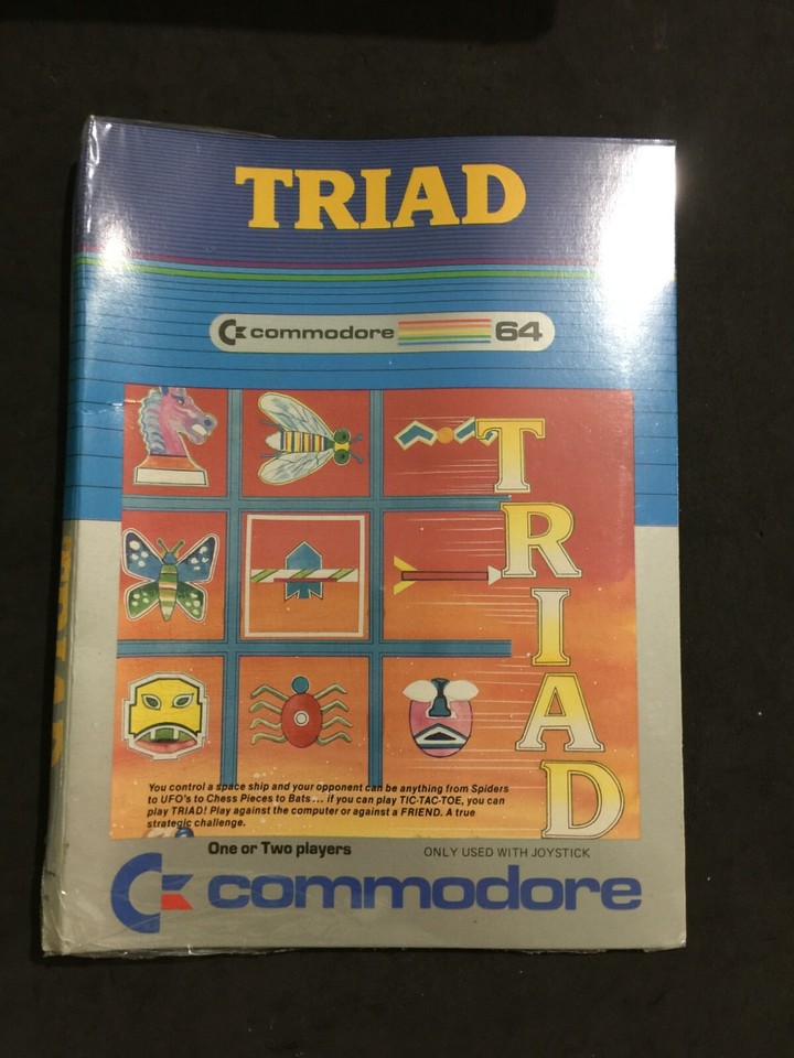 TRIAD COMMODORE 64 C64 FLOPPY DISK USA CANADA VERSION NUOVO | eBay