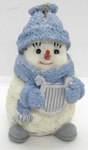 Vintage Encore, Snowbabies, Powder Holding a Harp, 3" Figure. | eBay