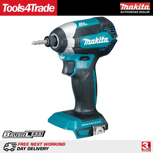 Makita DTD153Z 18V LXT Li-Ion Brushless Impact Driver Variable Speed ...