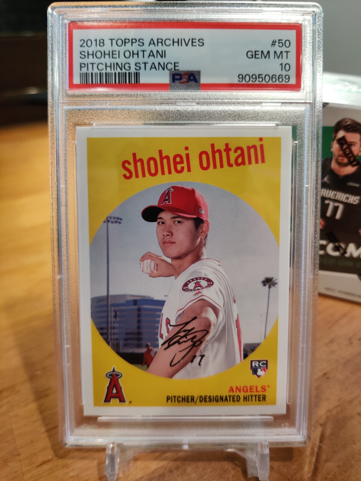 Shohei Ohtani 2018 Topps Archives #50 Base (Pitching Stance) Price ...