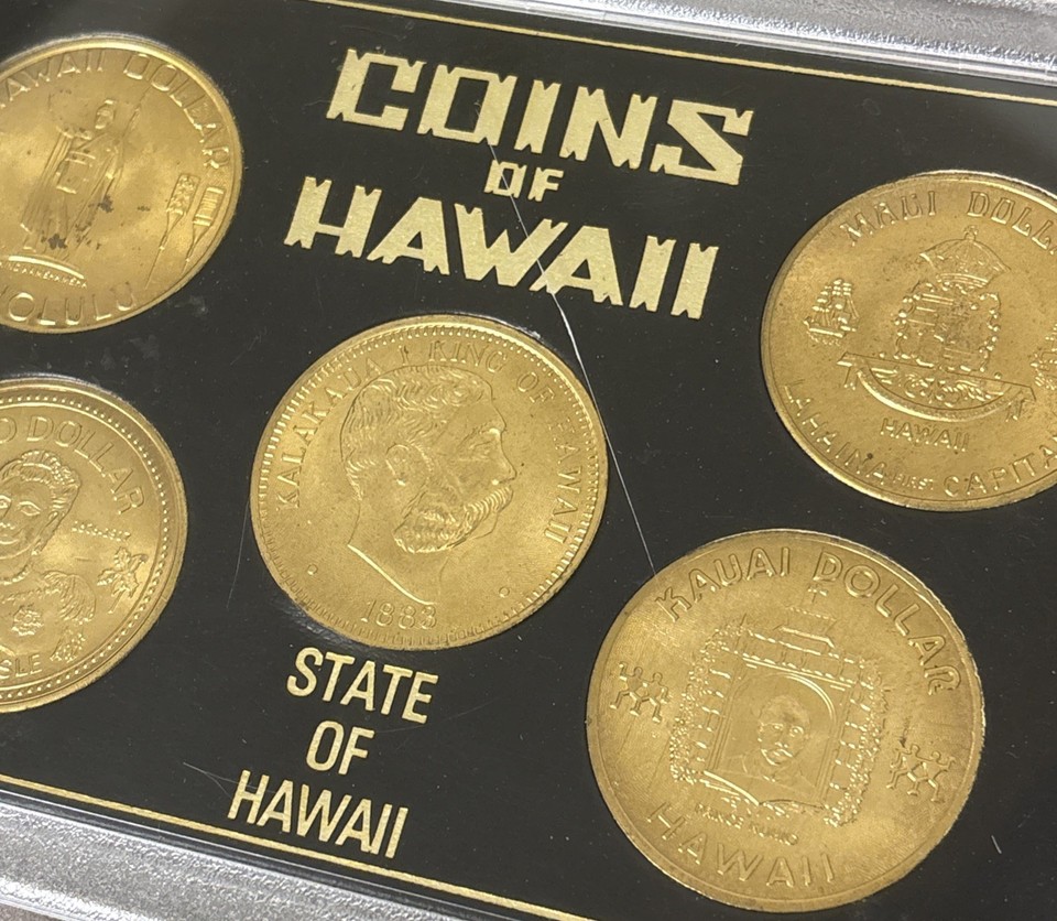 Coins of Hawaii 5 pc Set Hawaii Dollar Aloha Hilo Maui Kauai | eBay
