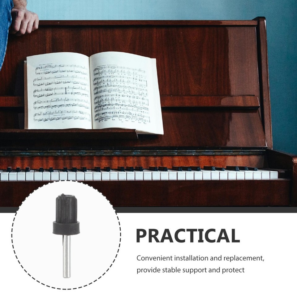 Piano Replacement Top Rod Pipe Tubing End Cap Bass Drum Leg with Base ...