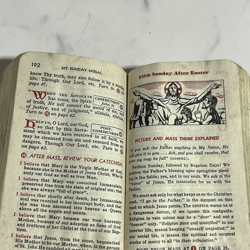 VTG My Sunday Missal Father Stedman New Translation 1945 | eBay