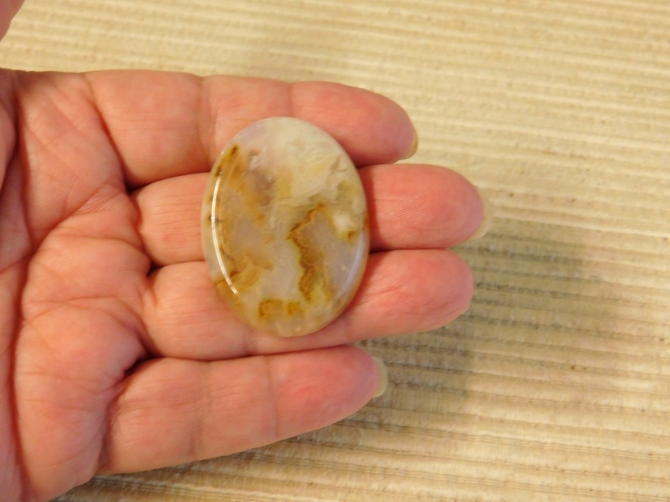 Graveyard Point Plume Agate Polished Cabochon-Owyhee Mountain Oregon | eBay