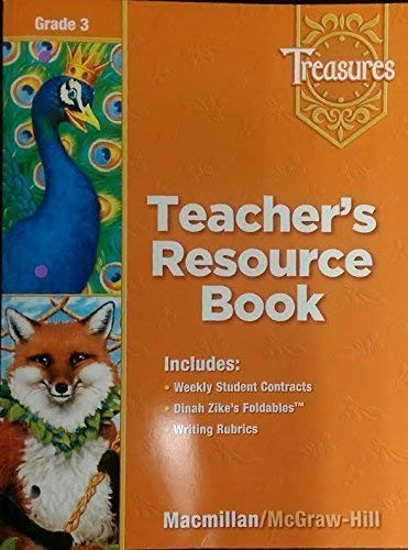 TREASURES, GRADE 3 - TEACHER'S RESOURCE BOOK By VG | eBay