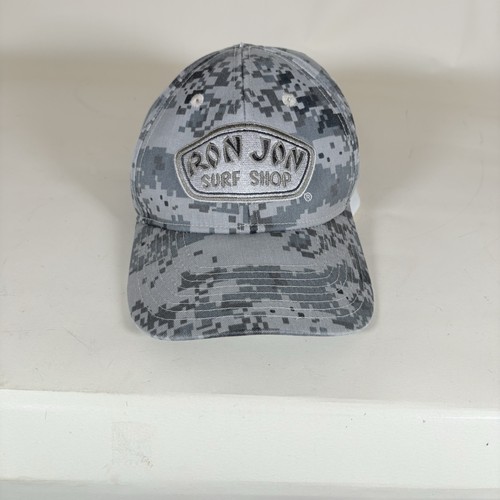 Ron Jon Surf Shop Hat Green Digital Camo Strapback Cap Beach Surfing ...