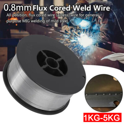 Gasless Welding Wire MIG Flux Cored Reel Spool Roll Flux Cored No Gas 0 ...