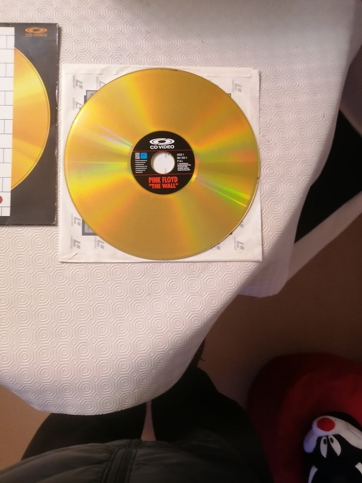 LASER DISC " CD VIDEO " PINK FLOYD " The Wall " 1982 MGM:UA ...