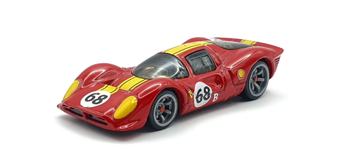 Hot Wheels Ferrari Racer FERRARI 330 P4 RED #68 diecast car model loose ...