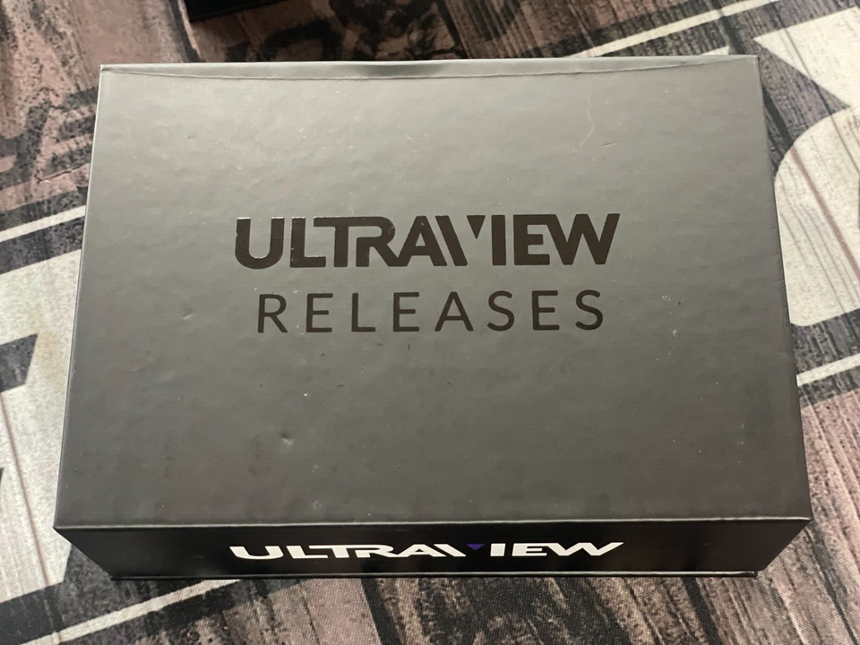 ULTRAVIEW UV Button Thumb Release Medium Matte Black Stainless Steel ...