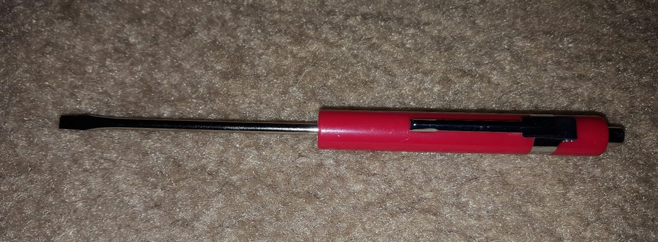 10 Snap on tools screwdrivers per order . red pocket screwdriver ...