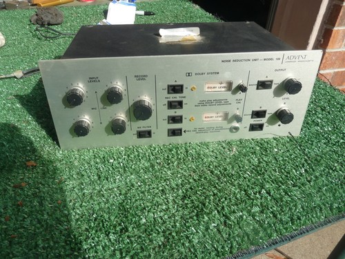 Vintage ADVENT MODEL 100 Noise Reduction Unit- Cambridge MA USA #1 | eBay