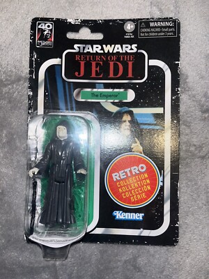 star wars retro collection ROTJ The Emperor Please Read Description! | eBay