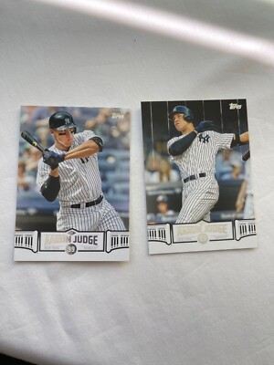 DCC: 2018 Topps Aaron Judge Highlights 2-card lot #AJ-7 AJ-14 NM-MT+ | eBay