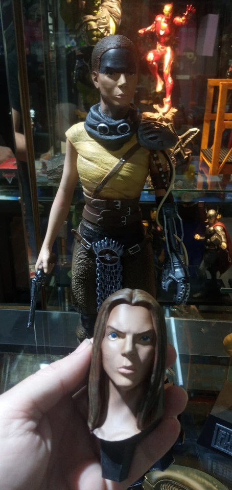 MAD MAX FURY ROAD 1/4 IMPERATOR FURIOSA 2024 3D Hand Painted! Only ...