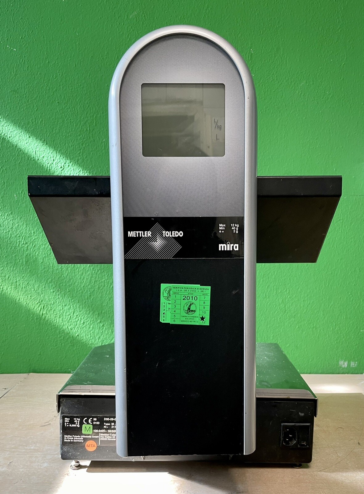 METTLER TOLEDO MIRA M - 12S-EB Bilancia 12kg, LEGGI DESCRIZIONE. | eBay