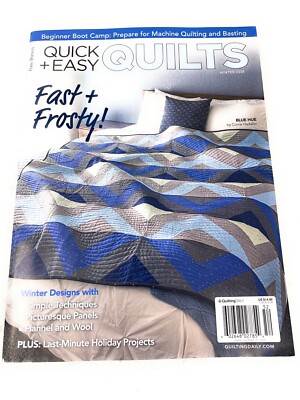 Quick + Easy Quilts Magazine Quilting Patterns Winter 2025 New Fast ...