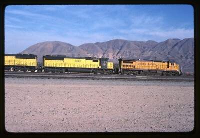 Railroad Slide - Union Pacific #9353 & Chicago North Western #8050 ...