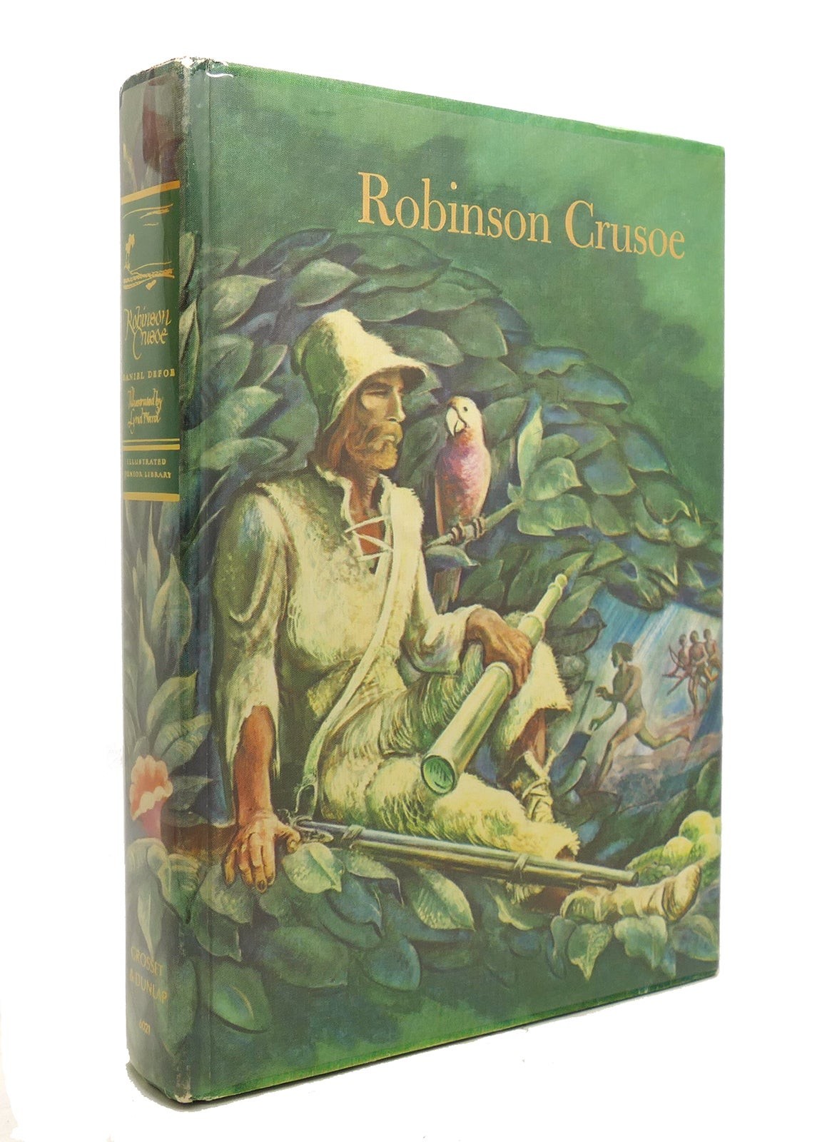 Daniel Defoe ROBINSON CRUSOE Illustrated Junior Library edition | eBay