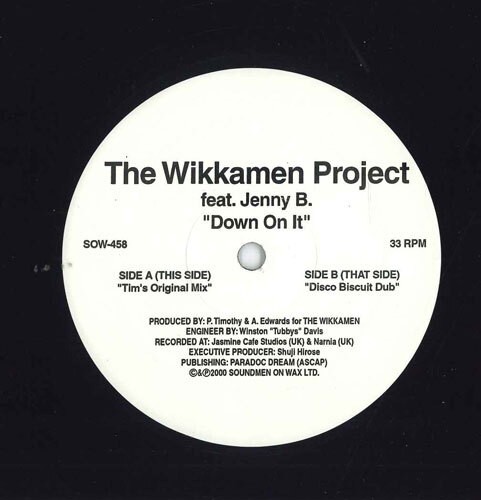 Us2Discs 12 Wikkamen Project Jenny B. Down On It Sow458Promo Soundmen Wax | eBay