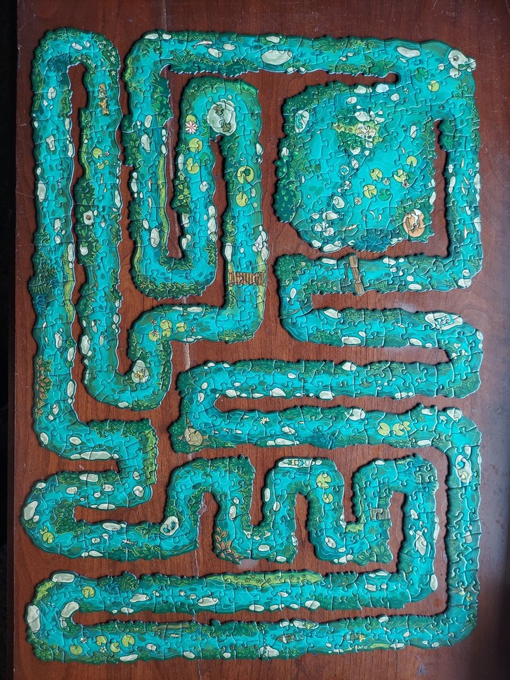 Majority Edge Piece Puzzle Summer Day On The River 501 Pieces New Yetch ...