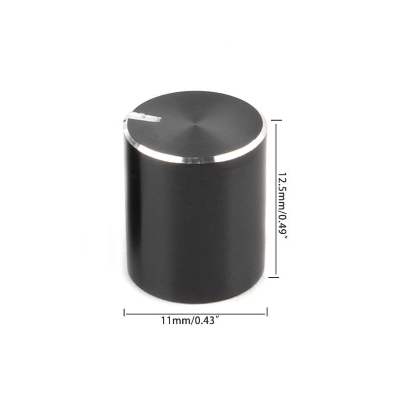 5Pcs 11x12.5mm Rotary Potentiometer Knob Cap Volume Control For o ...