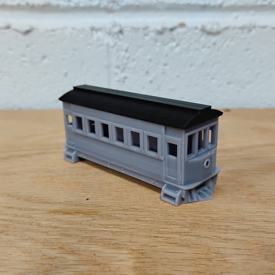 HOn30 22ft TROLLEY TRAM kit for the Kato 11-105/106/107 chassis. RESIN ...