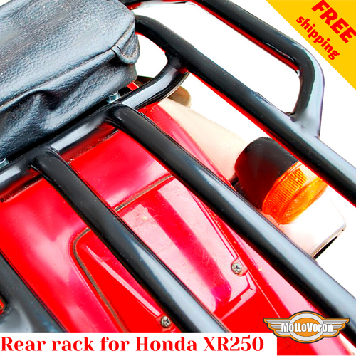 For Honda XR250R rear rack XR250 Baja Rear luggage rack Reinforced ...