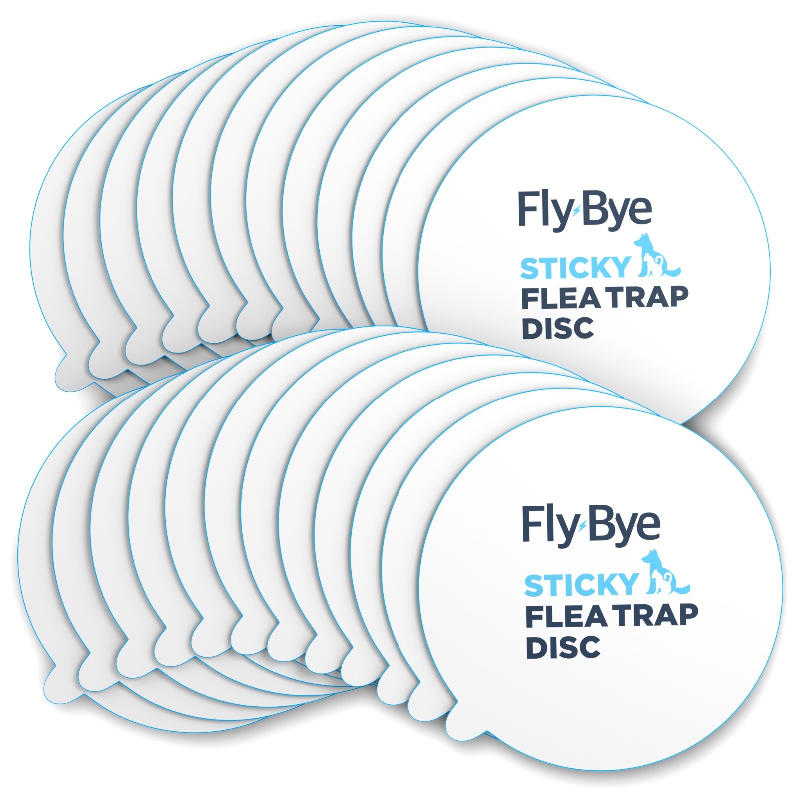 Flea Trap Discs Replacement Sticky Pads Refill Glue Pest Control Insect ...