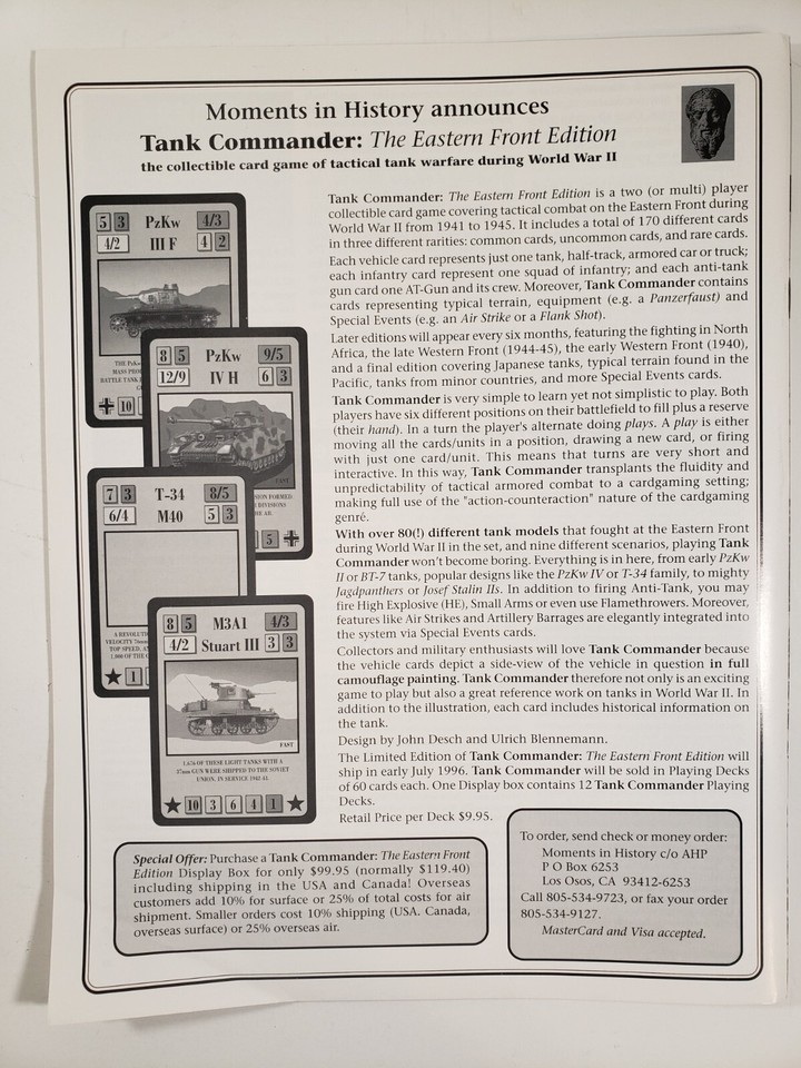 Command Magazine Game Supplement #37 Mukden Russo-Japanese War (1996 ...